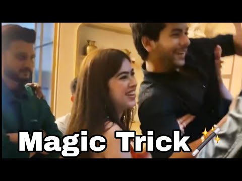 Magic Trick😮 Guess the Secret?? Siddharth Nigam | Riva Arora Vibha Nigam #siddharthnigam  