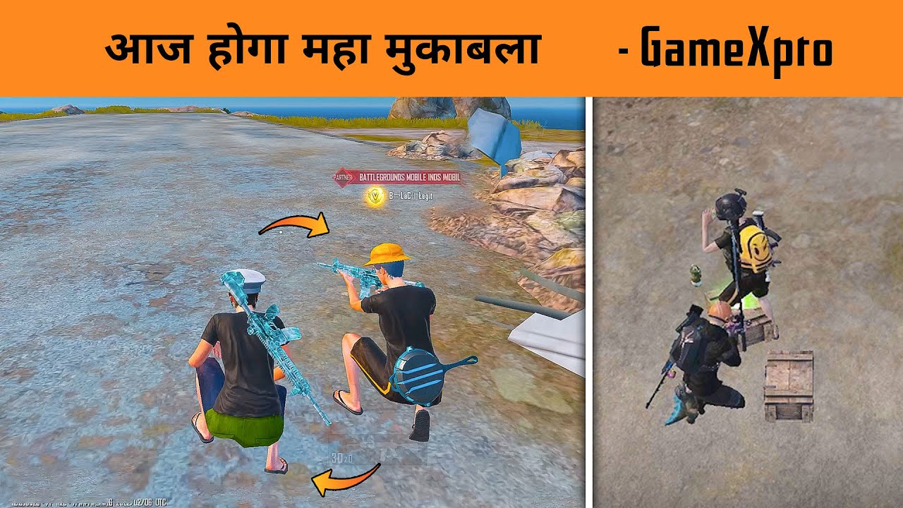 😱 Battle with GameXpro , Who will win ? BandookBaaz vs GameXpro in ...