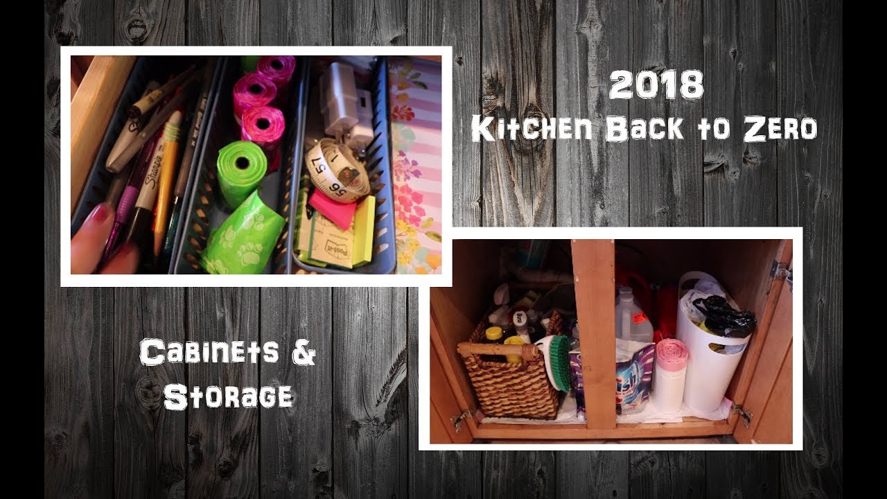 Kitchen Back to Zero || Cabinets and Storage || - YouTube