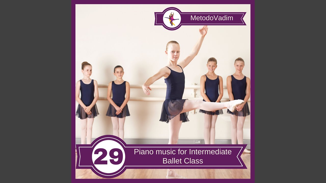 Demi plié, grand plié, port de bras. Metre 4/4 - YouTube