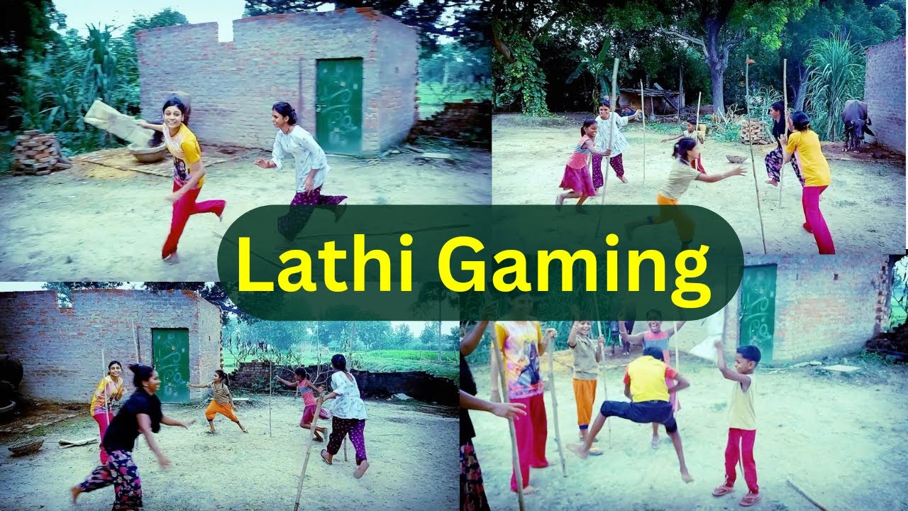 Lathi game | real Desi game - YouTube