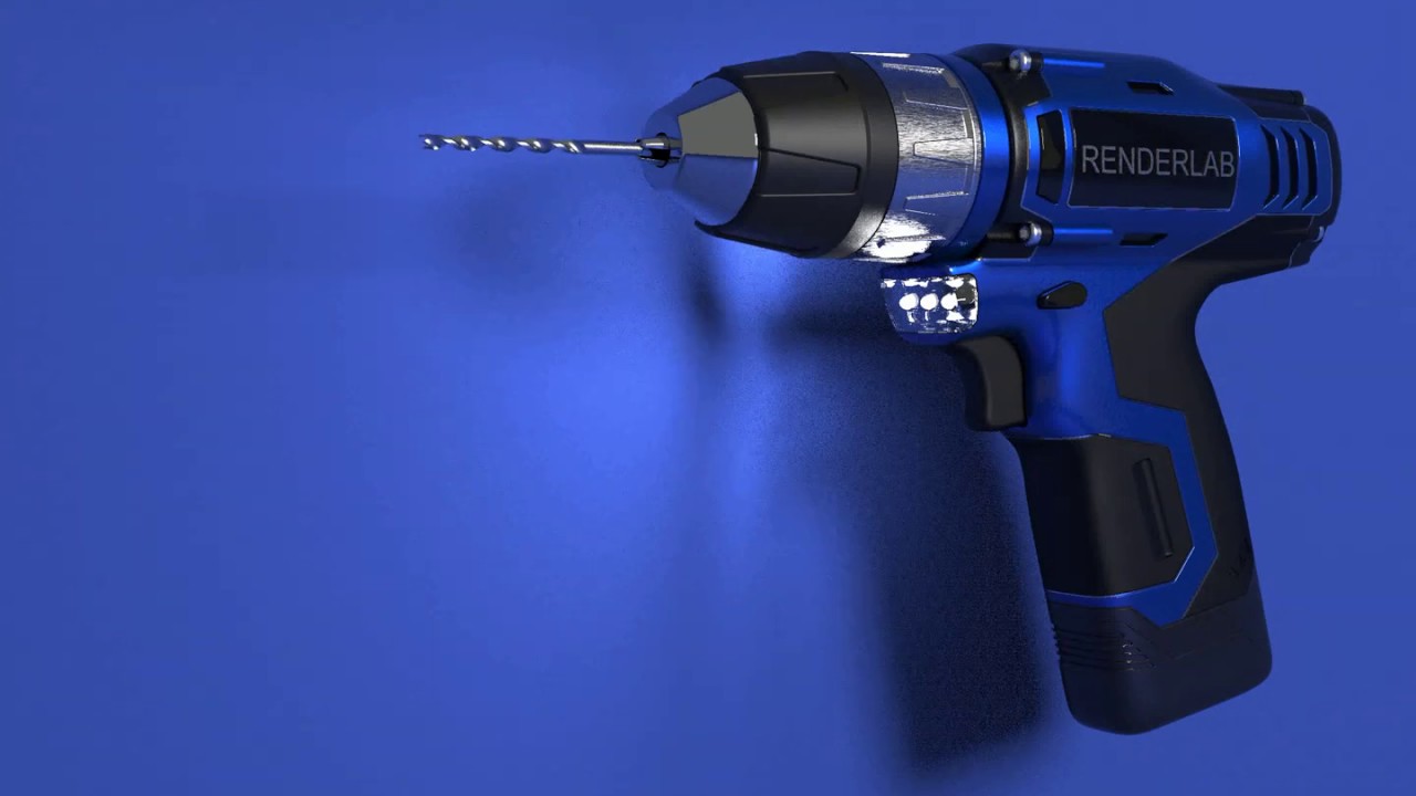 Power Drill Animation (Rhino + Keyshot) - YouTube