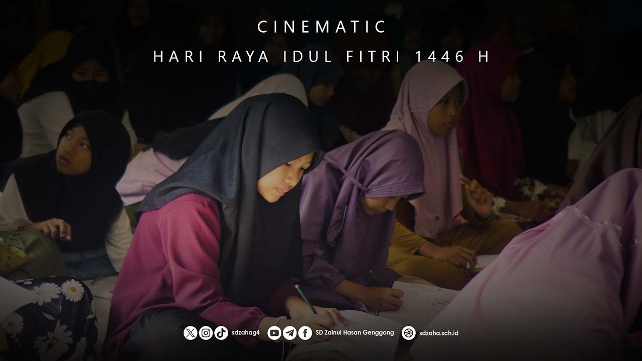 Cinematic Idul Fitri 1446 H - SD Zainul Hasan Genggong 2025 - YouTube