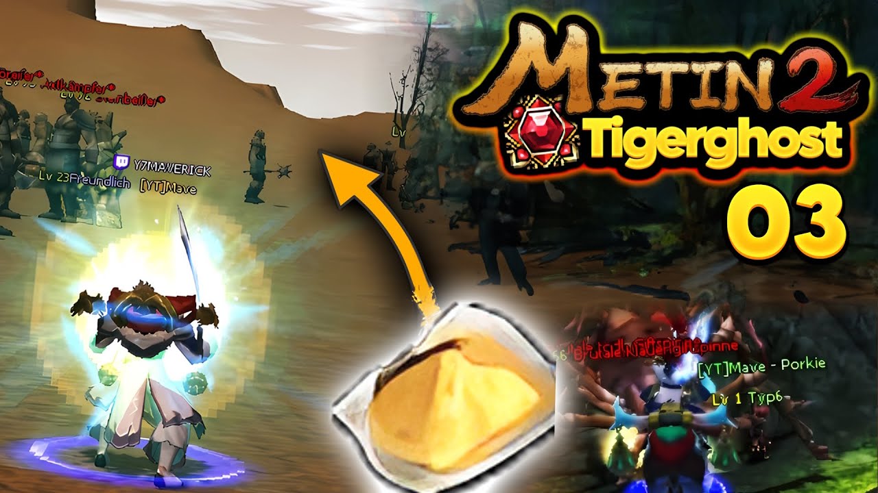 Metin2 Tigerghost [03] - SD3 mit Lv23 & Quarzsand farmen? - YouTube