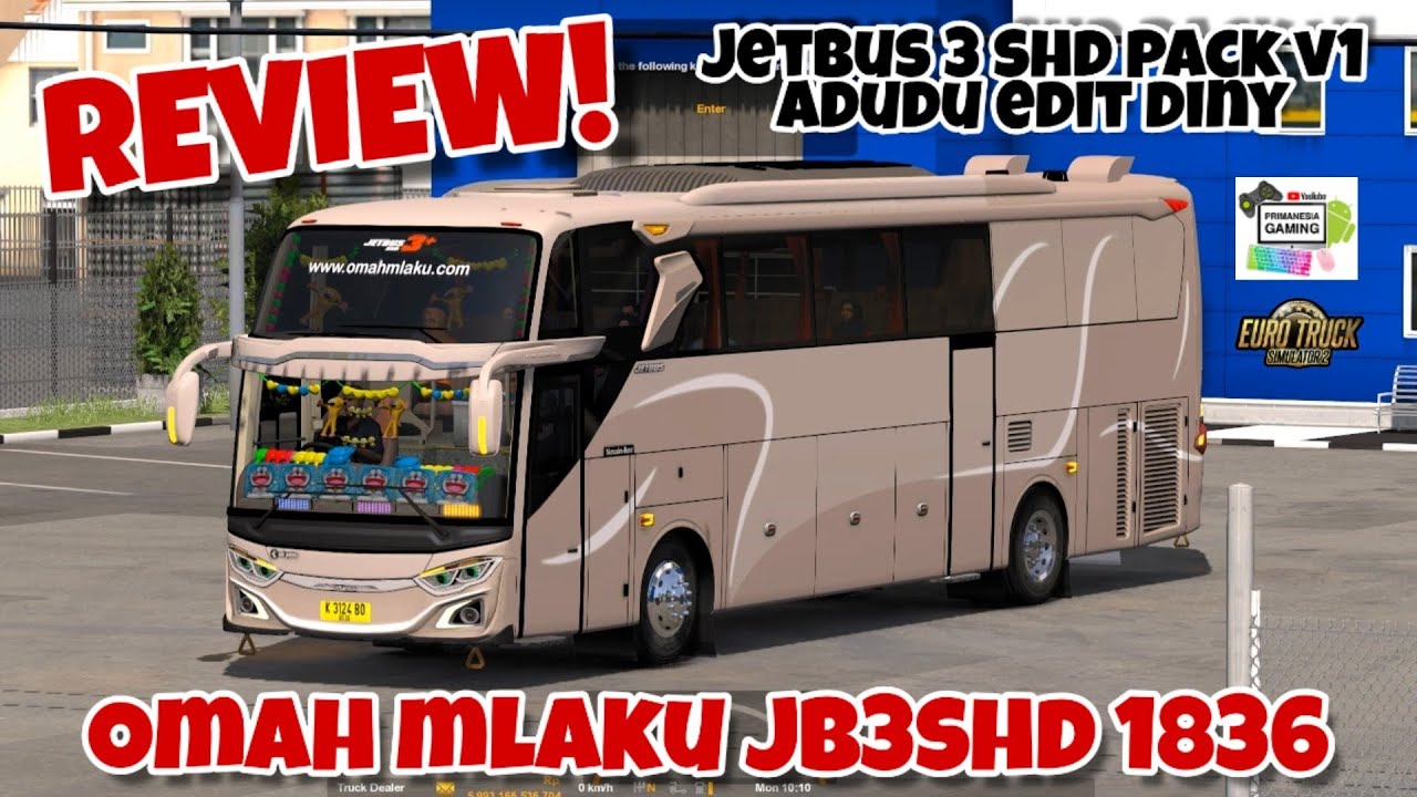 REVIEW!!! JETBUS 3 SHD PACK v1 ADUDU edit DINY FREE - Euro Truck ...