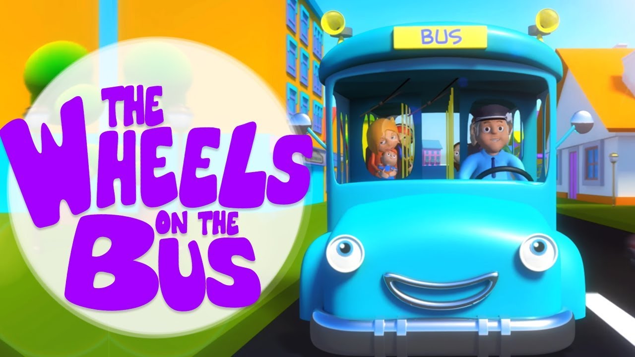 roue sur le bus | comptine pour enfants | Wheel On The Bus | chanson en ...