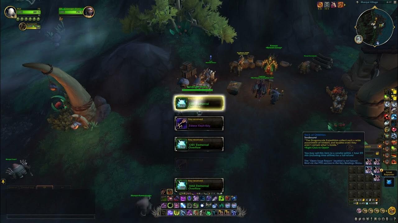 How to buy Zskera Vault Key with Elemental Overflow, WoW Dragonflight - YouTube