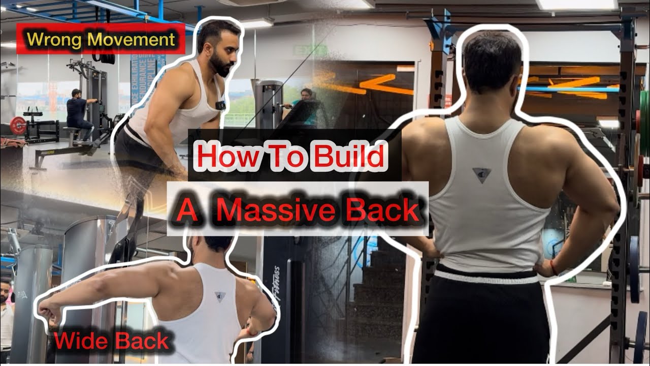 Build A Massive Back With These Exercises | Workout For Wide Back At ...