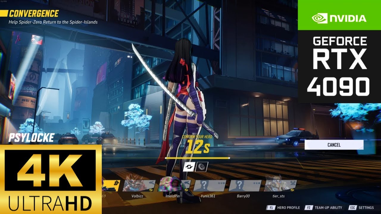 Marvel Rivals 4K Ultra Graphics | RTX 4090 | Chill, NO Commentary ...