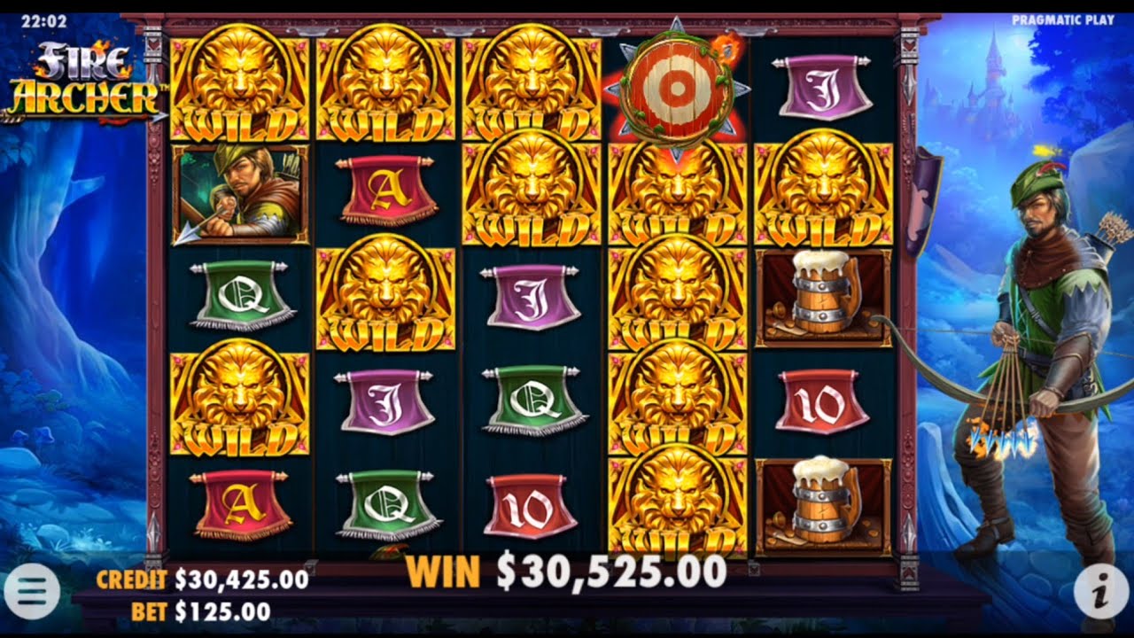 FIRE ARCHER!! NEW SLOT!! MEGA BIG WIN!!PRAGMATIC PLAY 😱😱@SLOTKINGDOM ...