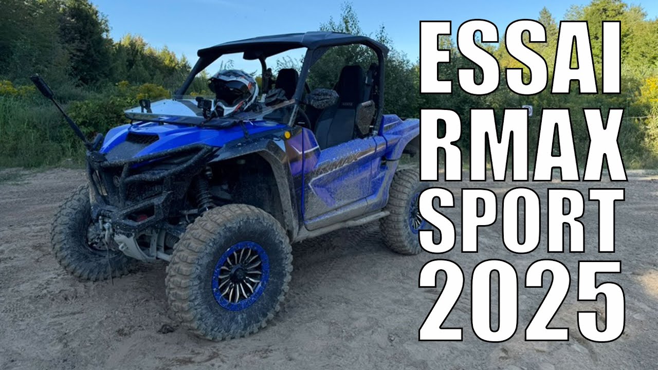 ESSAI: Yamaha RMAX2 Sport 2025 - YouTube