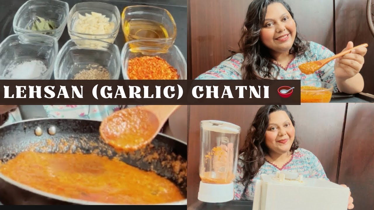 Lehsan (Garlic) Chatni Recipe | Best Indian And Pakistani Lehsan Chatni ...