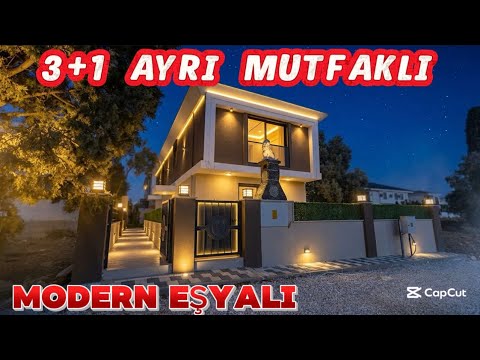 Didim Hisar'da 3+1 Ayrı Mutfaklı | Müstakil Girişli Havuz & Bahçe | Full Eşyalı Lüks Modern Villa
