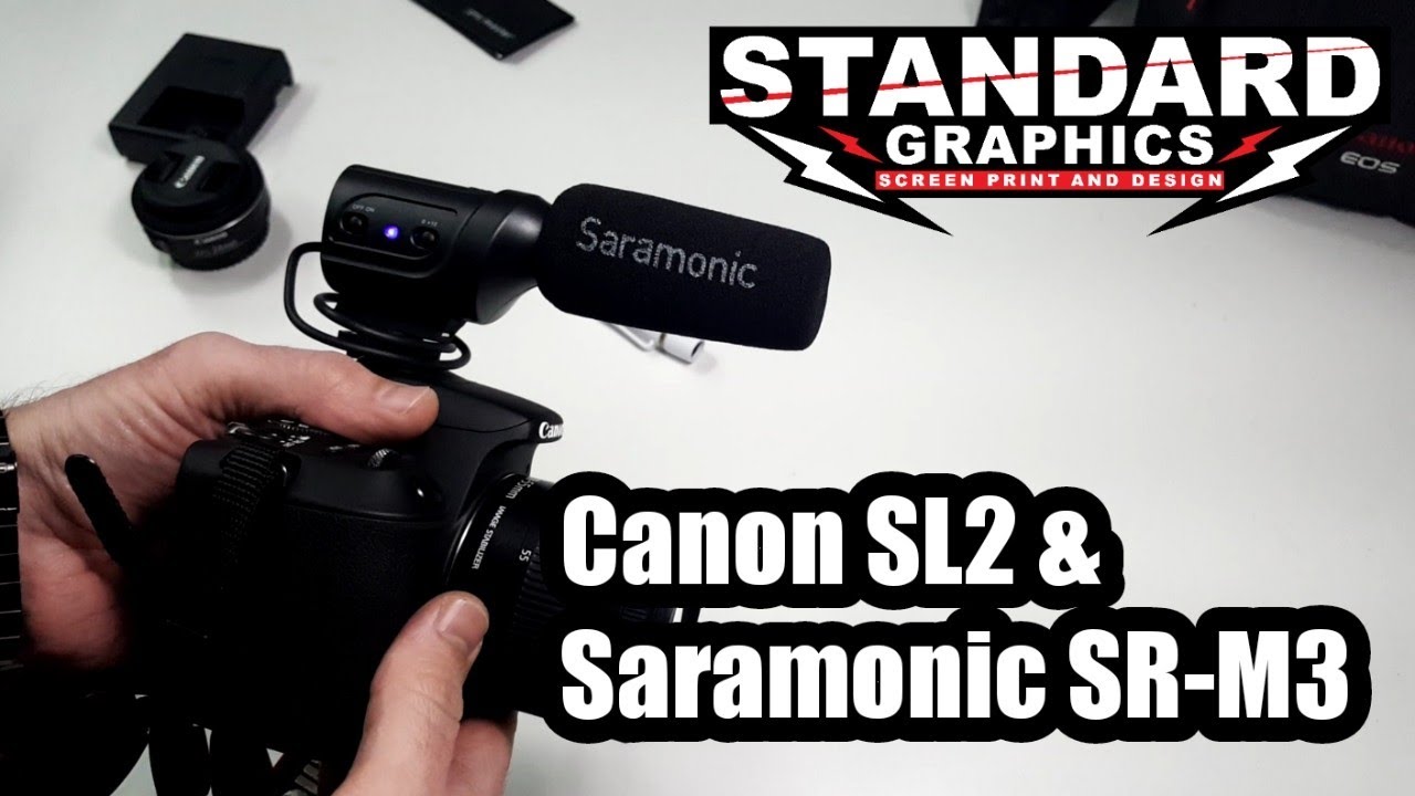 Canon SL2 and the best budget microphone - YouTube