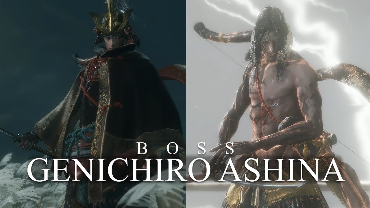 Sekiro - Boss - Genichiro Ashina - YouTube