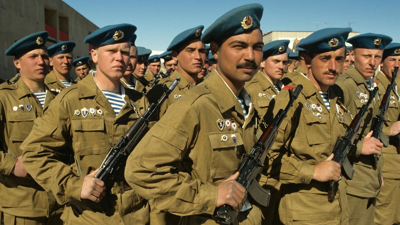 Soviet airborne troops in Afghanistan in the 80s - YouTube