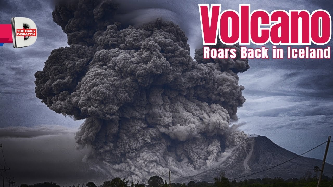 Terrifying Eruption: Volcano's Powerful Roar Shakes Iceland - YouTube