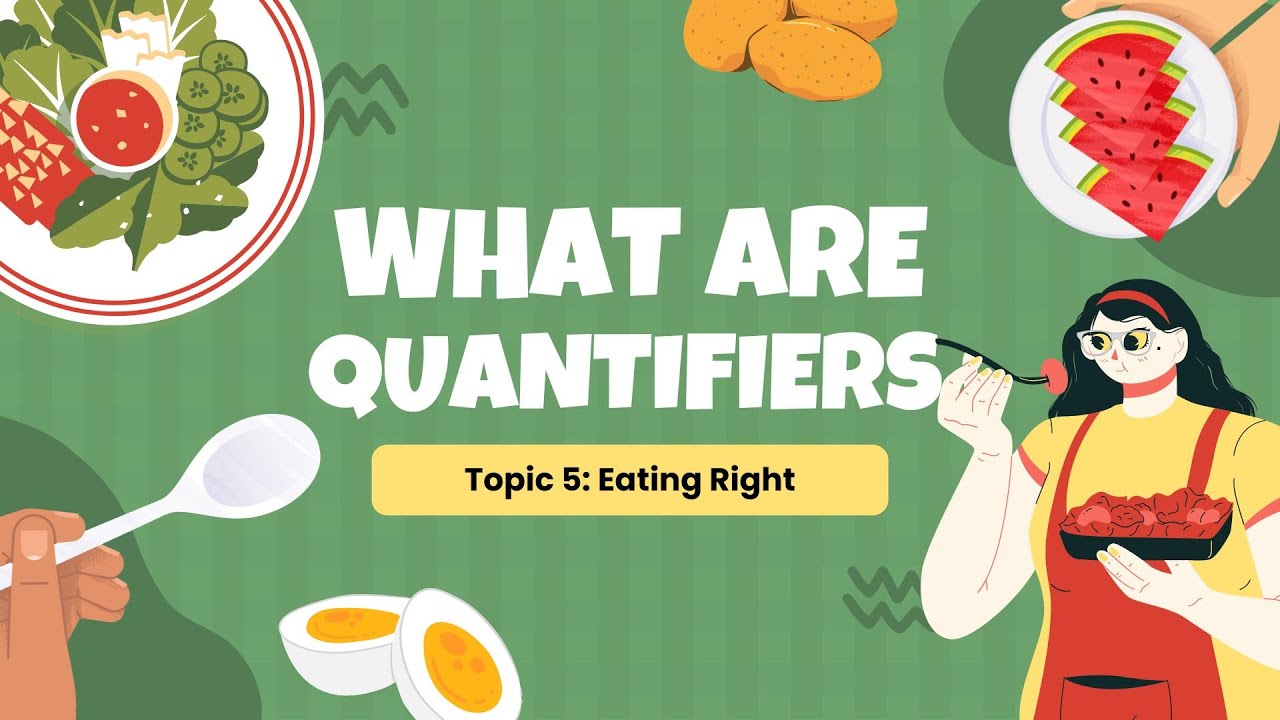 Lets learn about about Quantifiers with food! - YouTube