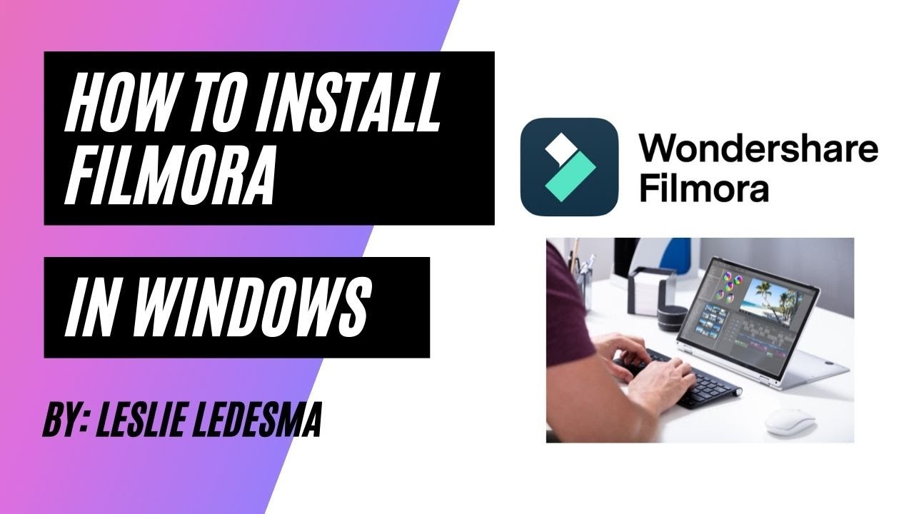 How to install Filmora for free in Windows - YouTube