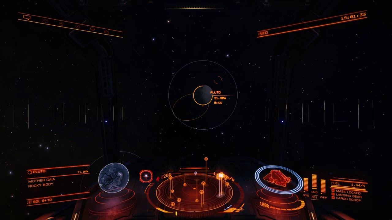Elite Dangerous Sol system - Pluto - YouTube