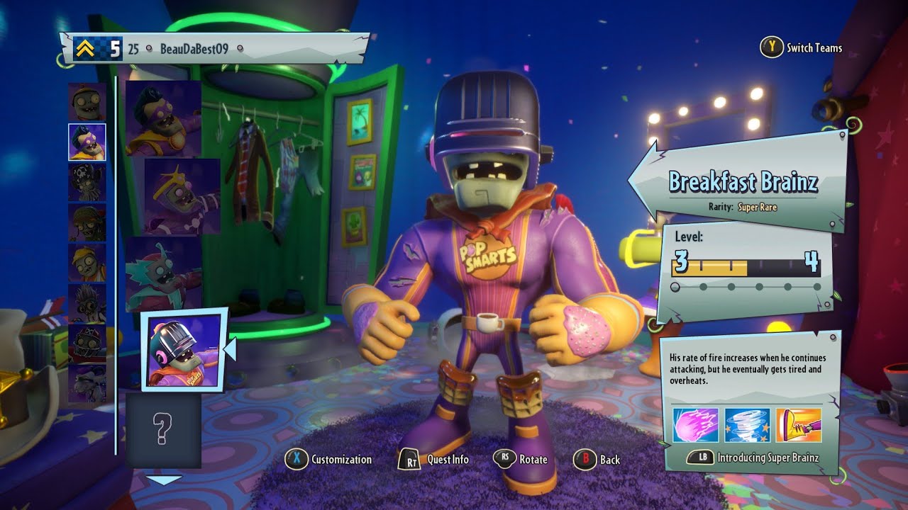 BREAKFAST BRAINZ Gameplay Plants vs Zombies GW2 - YouTube