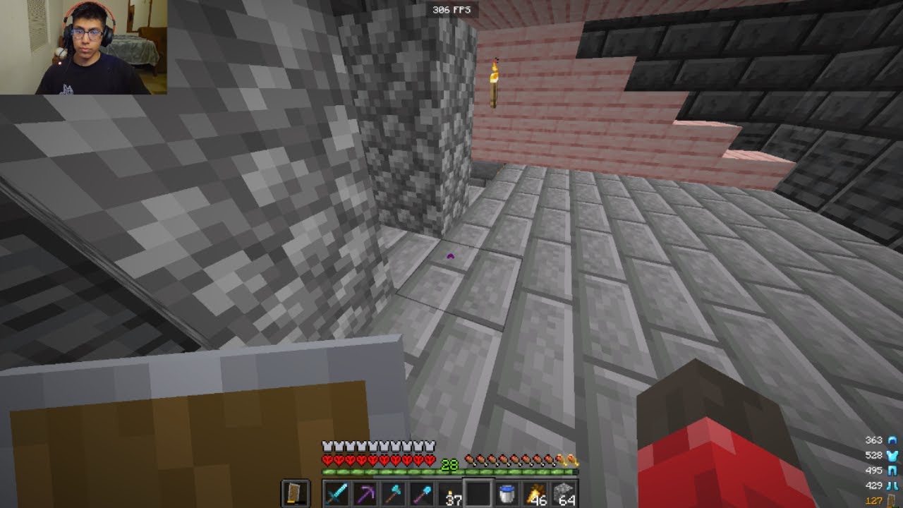 The progress | Minecraft hardcore - YouTube