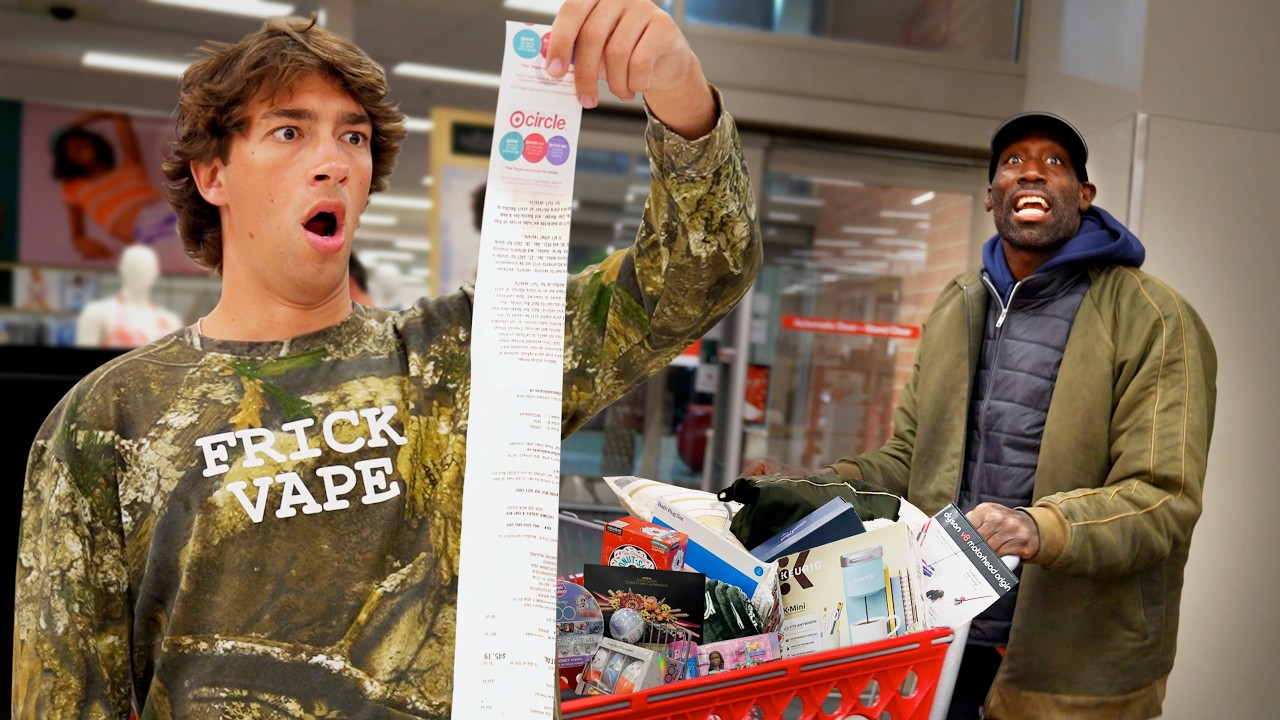 Messing Around in Target With a Homeless Man! - YouTube