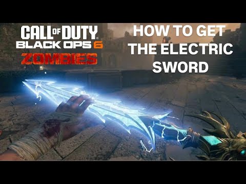 How To Get Electric Sword - BO6 Zombies - YouTube