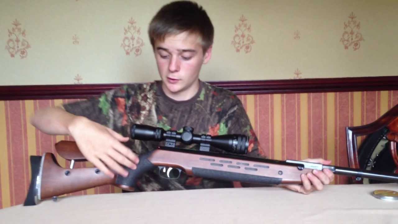Weihrauch HW98 review stage 1 Tuned by Sandwell field sports - YouTube