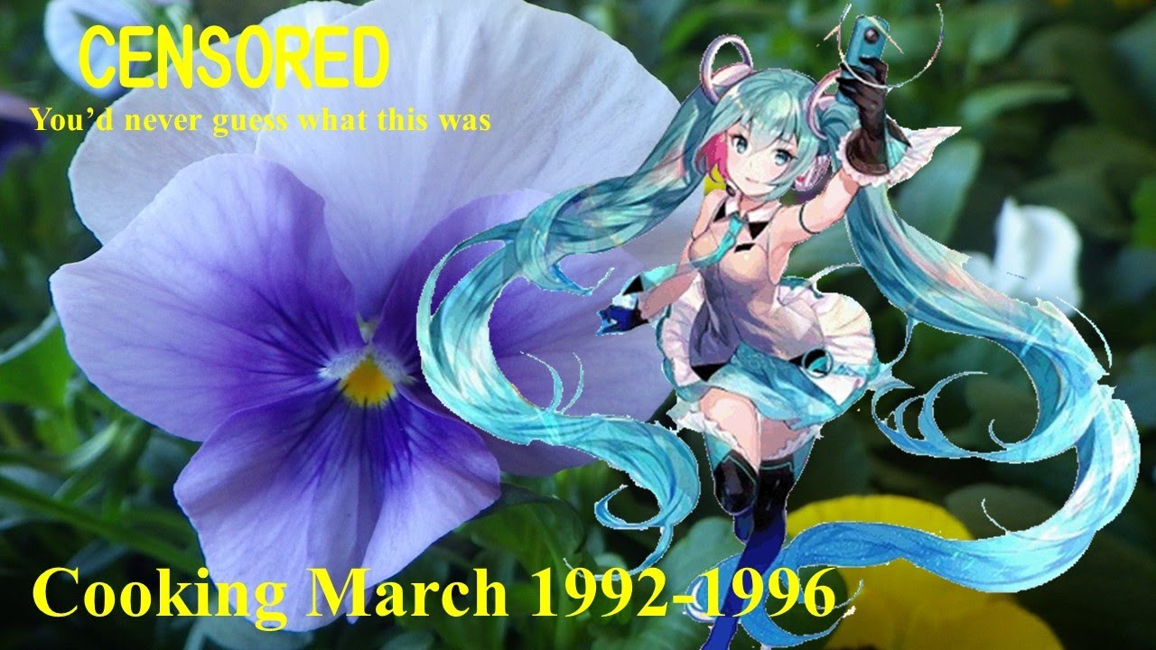 【Hatsune Miku】 お料理行進曲；Cooking March 1992-1996【Vocaloid 4】 - YouTube