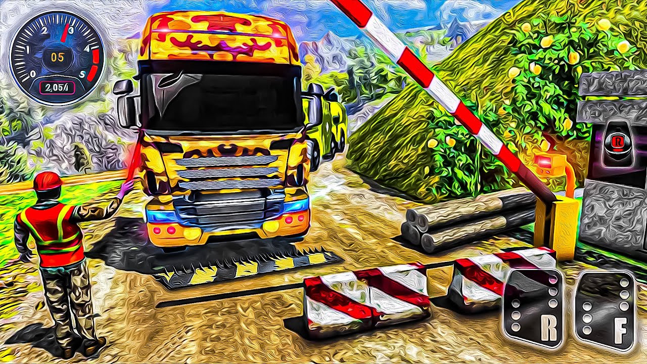 OffRoad US Army Transport Truck - Army Simulator Truck 3D - Best Android GamePlay - YouTube