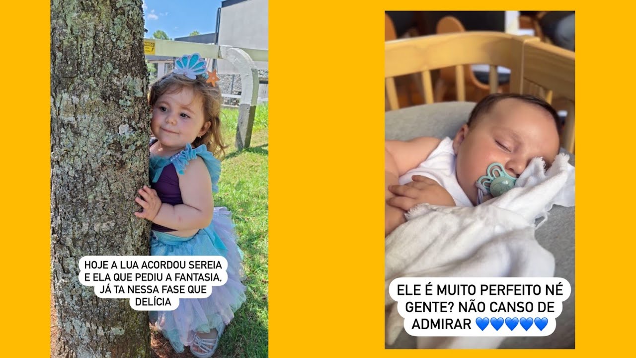 Ravi e a irmã Lua com a mamãe Viih Tube e o papai Eliezer - YouTube