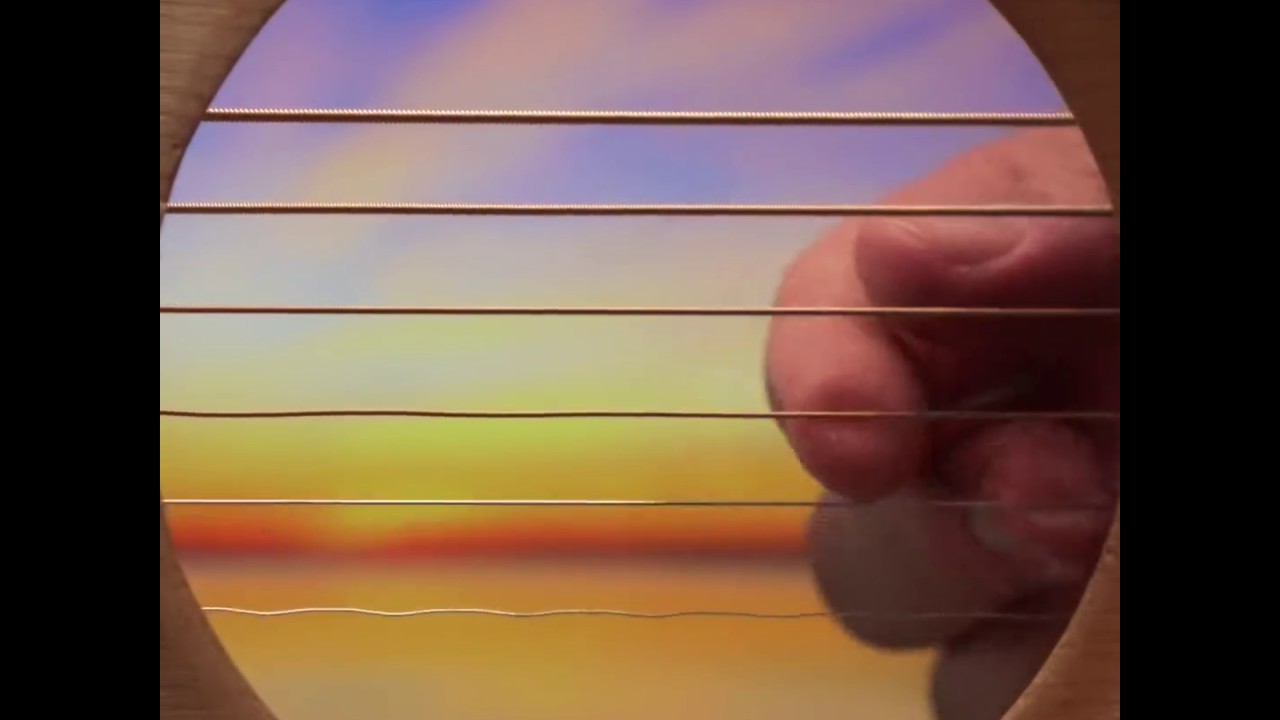 These Vibrating Guitar Strings will Send You Into a Relaxed Trance