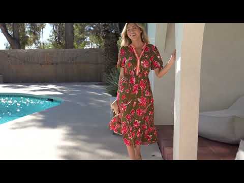 This Green Floral Maxi Dress Will Be Your Summer Obsession 🌿 | Sweet Fashion Wholesale