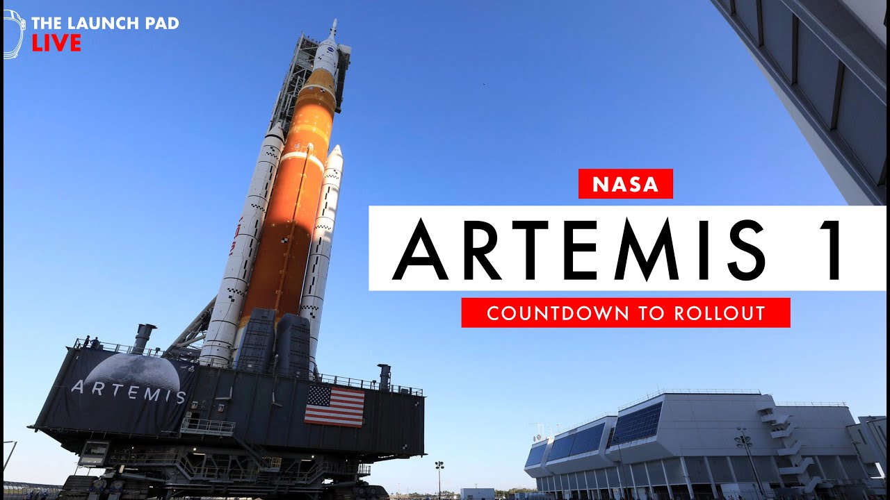 REPLAY! Artemis 1 Rollout LIVE! - YouTube