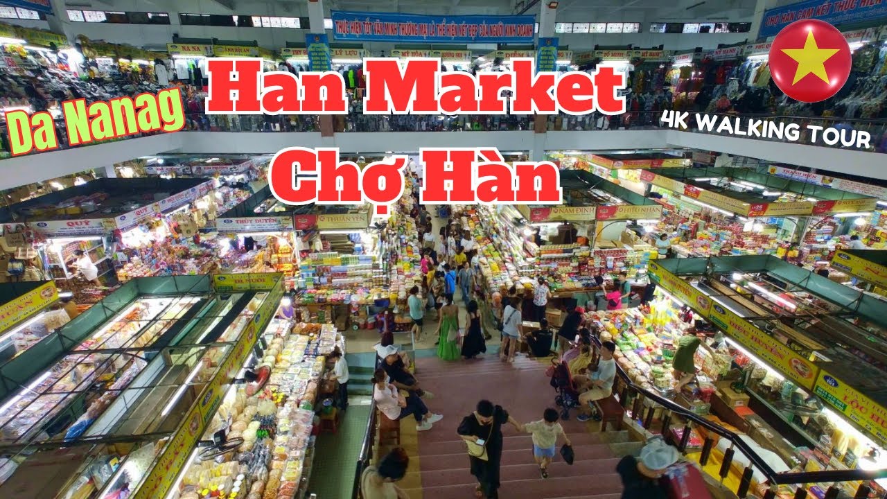 Exploring Han Market (Chợ Hàn) in Da Nang | 4K Walkthrough of Vibrant ...
