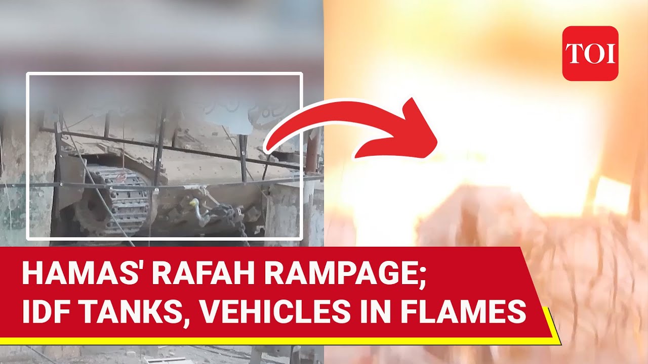 IDF Soldiers Hiding In Rafah Building Blown Up By Hamas Fighter; Israel ...