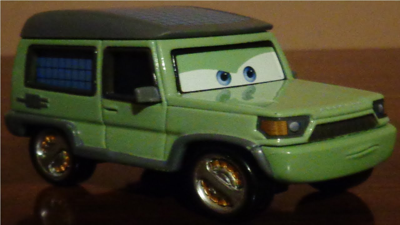 Disney Pixar Cars 2 Sir Miles Axlerod (Allinol founder) diecast - YouTube