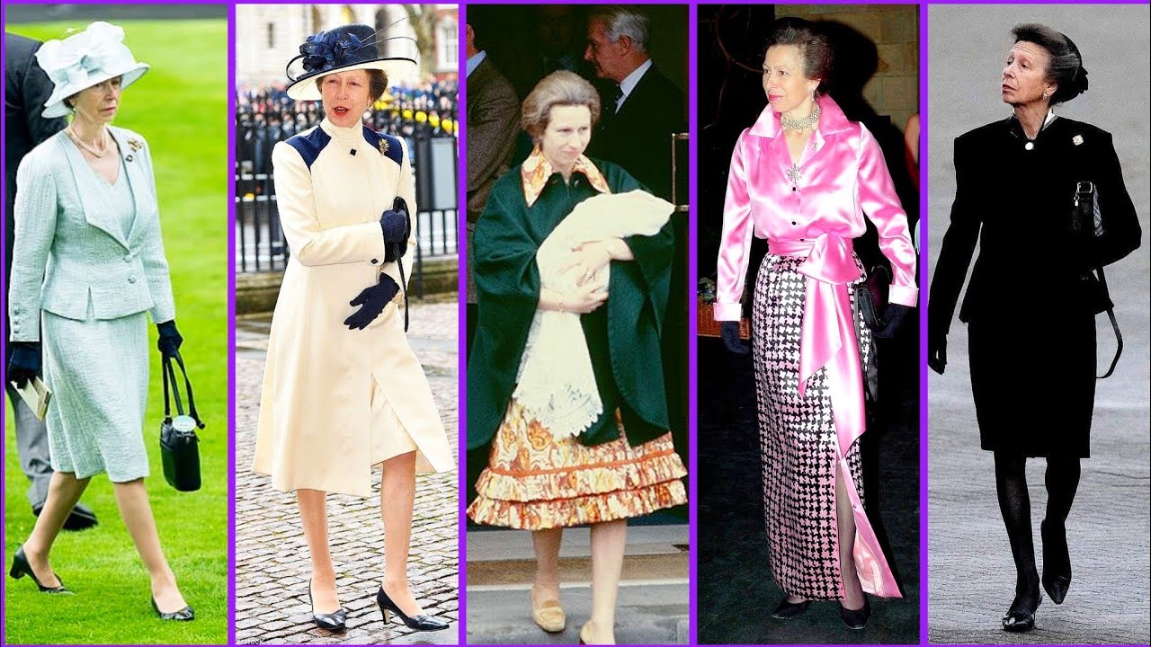 Princess Anne Most Stunning Dresses style #royalfamily - YouTube