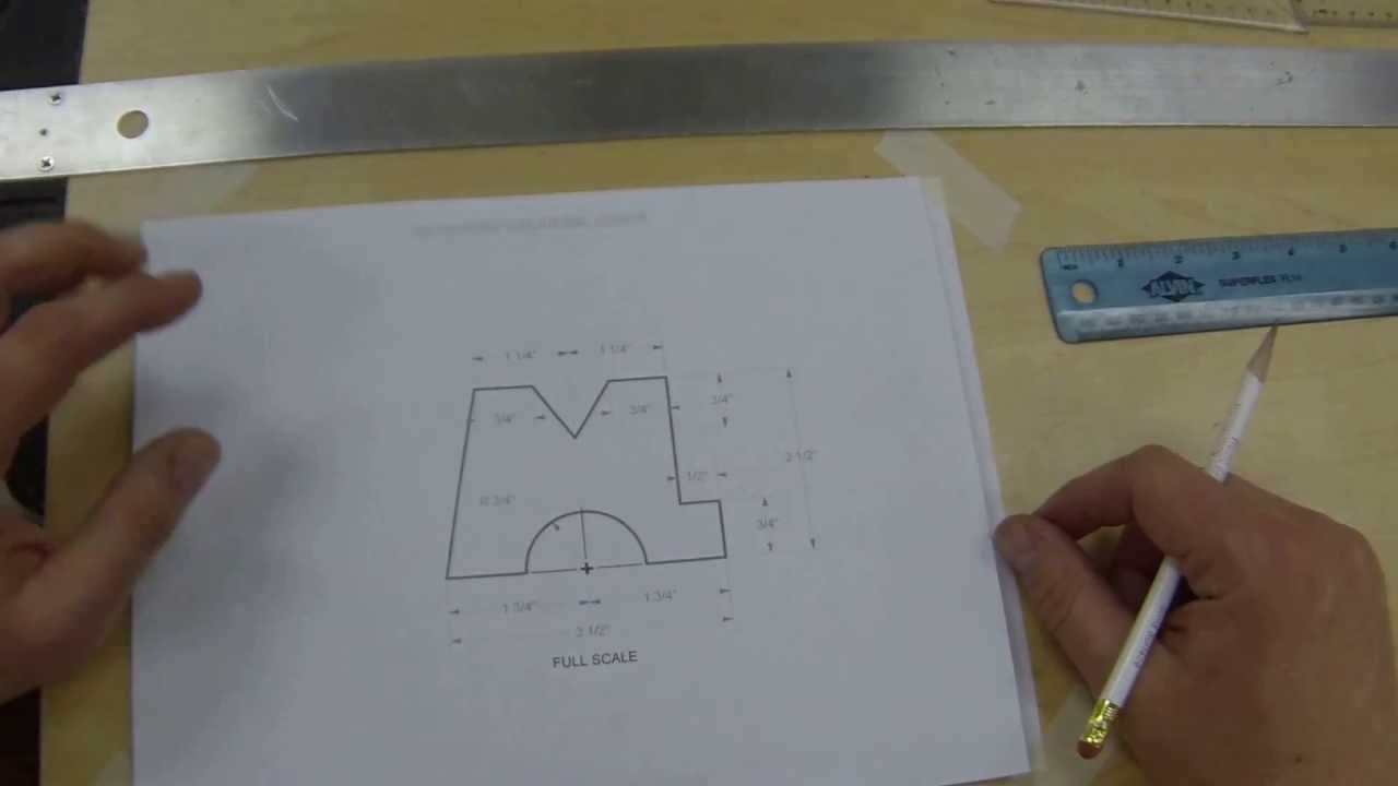 Mechanical Drafting- Building The "Box" - YouTube