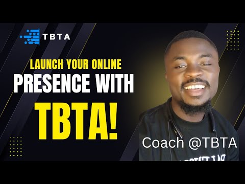 Launch your online presence with TBTA in 10 minutes. Link in the ...