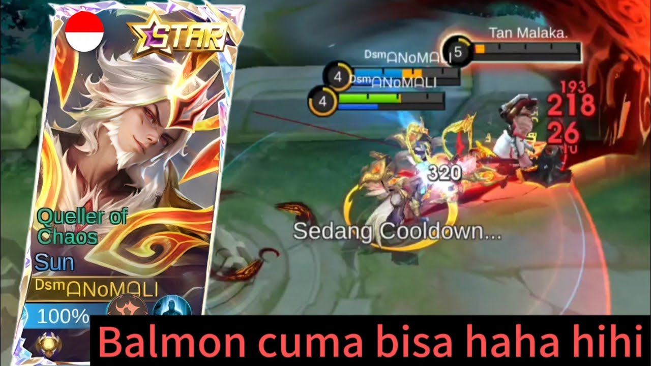 SUN custom tank emblem || SUN MLBB || SUN GAMEPLAY - YouTube