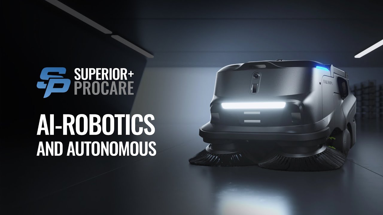 AI-Powered Autonomous Floor Cleaning: PUDU & Karcher KIRA B50 - YouTube