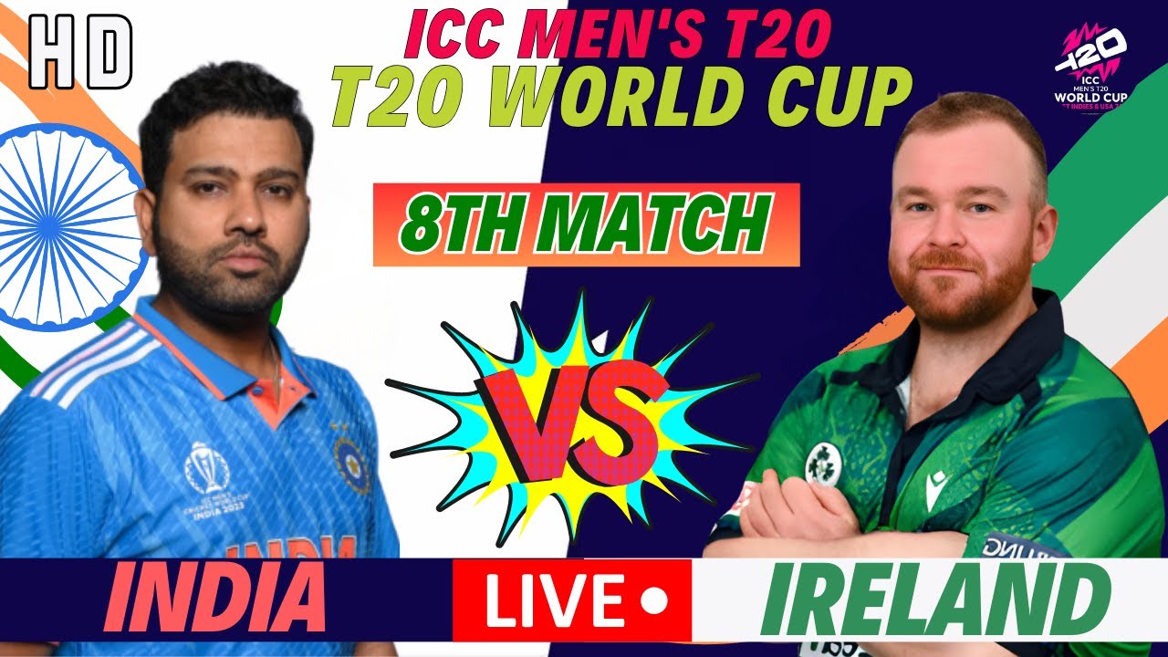 India vs Ireland T20 World Cup Match | Live Score & Commentary | IND vs ...