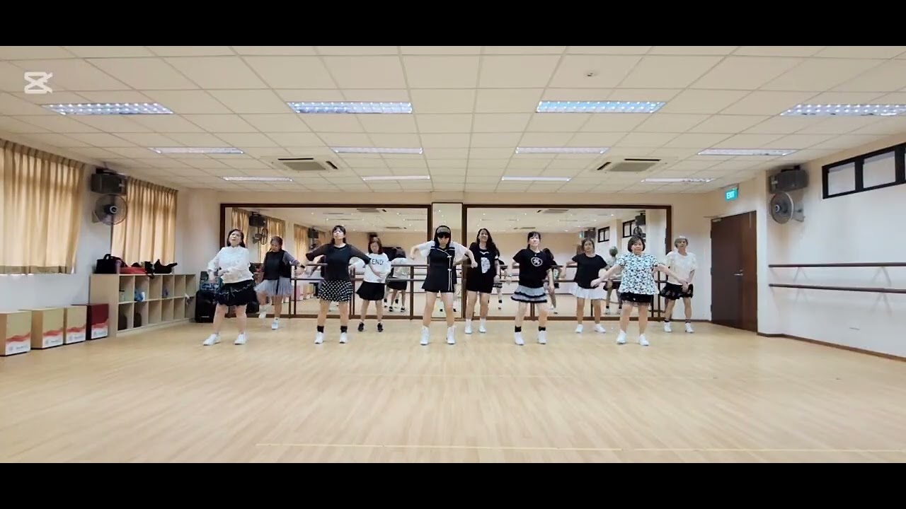 Chan Fu Support 搀扶 Line Dance - YouTube