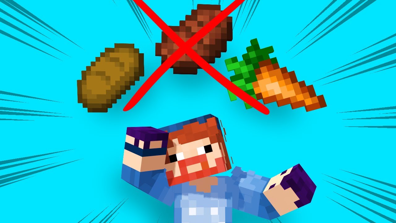 Can You Beat Minecraft Without Mining - Day 1 - YouTube