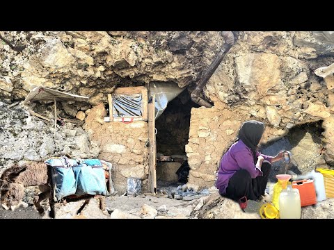 Mağarada Yaşam, Kayalık Dağlarda Su Bulma ve İran Göçebelerinin Hayatta Kalma Mücadelesi ⛰️💧
