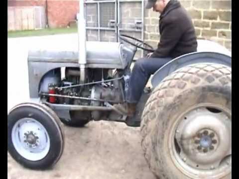 TE20 Furguson Tractor with deutz engine conversion.wmv - YouTube