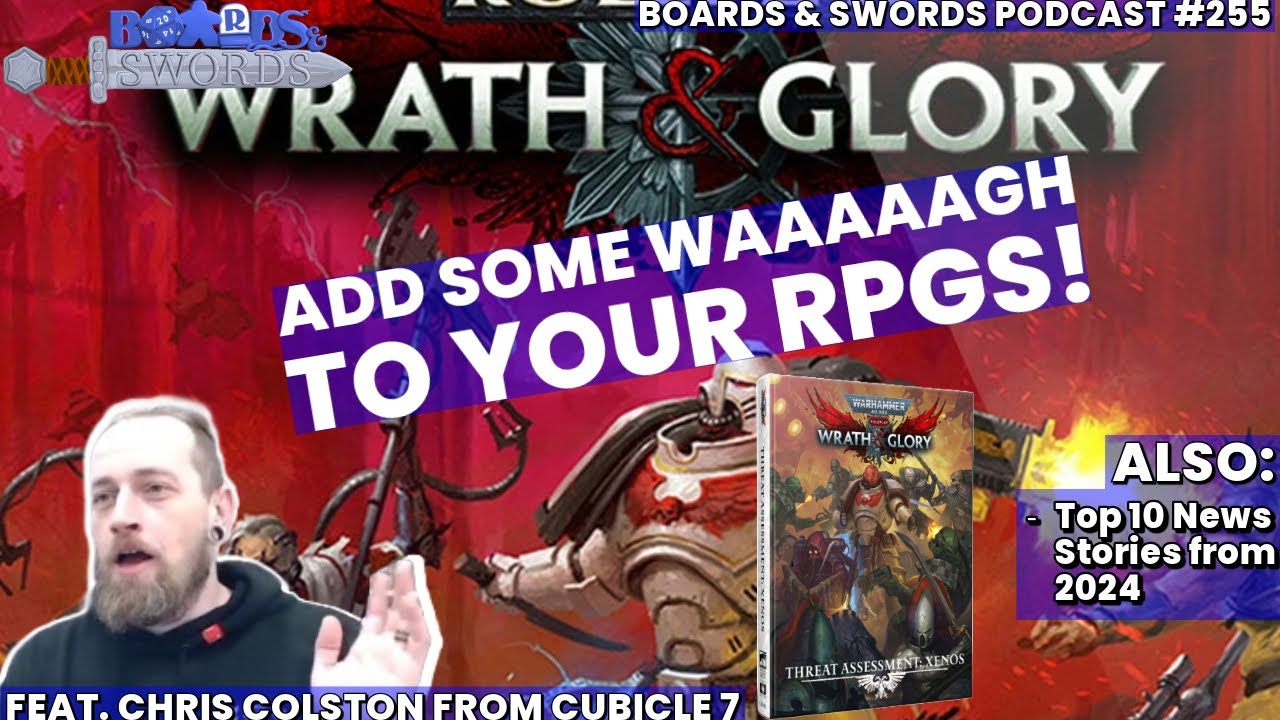 Seeking Wrath and Glory with Chris Colston from Cubicle 7 - Boards ...
