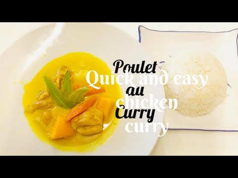 Poulet au curry| Quick and easy chicken curry recipe | Gà Ca ri thơm ...